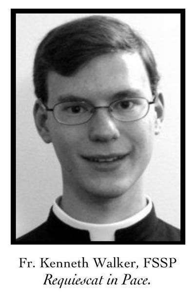 Mary and Joseph's Gem: FATHER KENNETH WALKER RIP